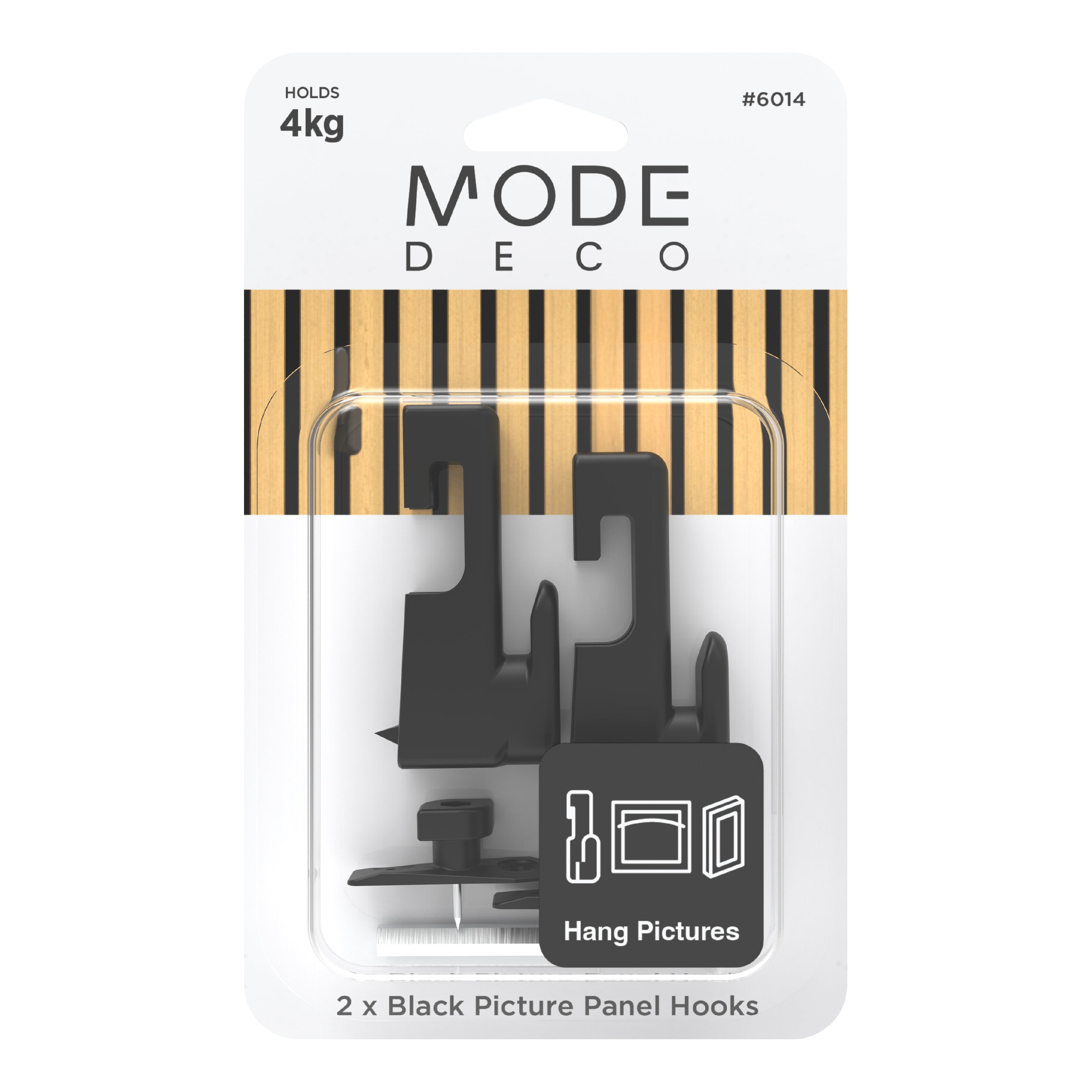 Acoustic Panelling Picture Hooks - 2 Pack – Mode Home Deco